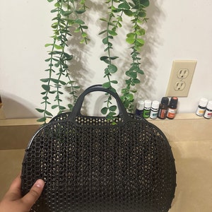 Jelly Plastic Purses Tote Bags, Custom Jelly Basket, Retro Bag, Jelly ...