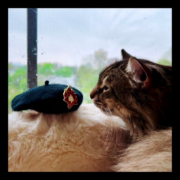 Marine Captain Mini Hat - Cat Captain Hat - Original Design - Pet ...