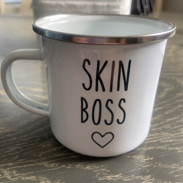 Skin Boss Mug, Esthetician Mug, Funny Esthetician Gifts, Esthetician ...