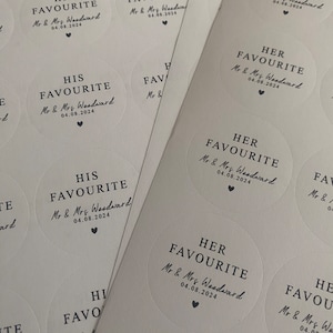 Love is Sweet Wedding Stickers, Confetti Stickers // KRAFT STICKERS ...