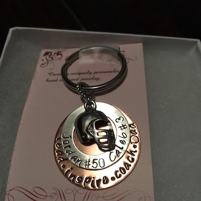 Basketball Coach Key Chain, Lead Inspire Coach, Coach's Gift, Coach's ...