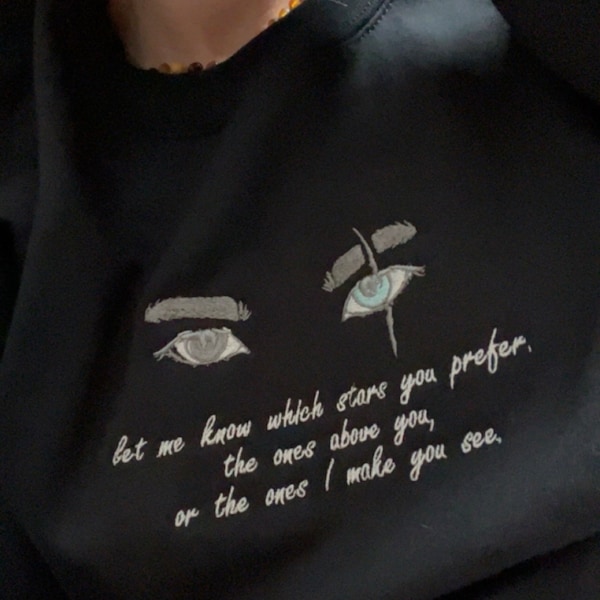 LICENSED Zade Meadows Quote Embroidered Sweatshirt Hoodie | Cat and ...