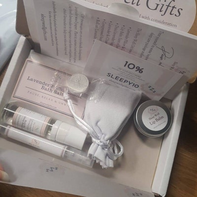 Sleep Well Gift Box /relaxation Pamper Box /wellbeing Letterbox Gift ...