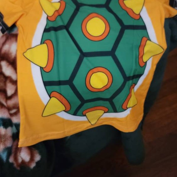 Bowser Mario Full Over Print Hoodie, Super Mario Bowser Cosplay ...
