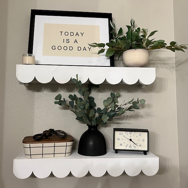Scallop Shelf - Scallops - Shelf - Scalloped Shelf - Shelves - Home ...