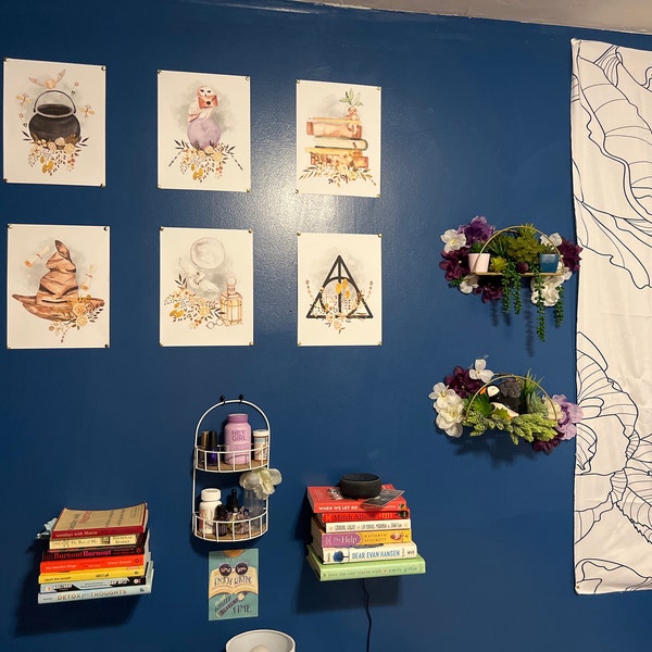 Wizard Inspired Prints Set You Get All 6 Prints Great for House Decor ...