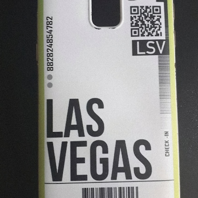 Flight Ticket Phone Case Boarding Pass Cover Fit for iPhone 15 Pro Max ...