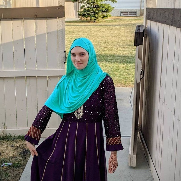 Marjan - Ready to Wear Festive Embroidered 3 Piece Chiffon Garara Style ...