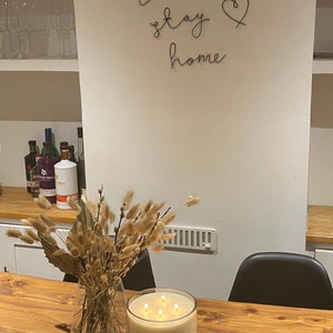 GOOD NIGHT Wire Word / Handmade Sign / Wall Wire Sign / Home | Etsy UK