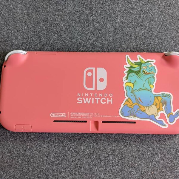 Oni Sticker Vinyl Monster Yokai Japanese Demon Neon Ogre Horror Sticker ...