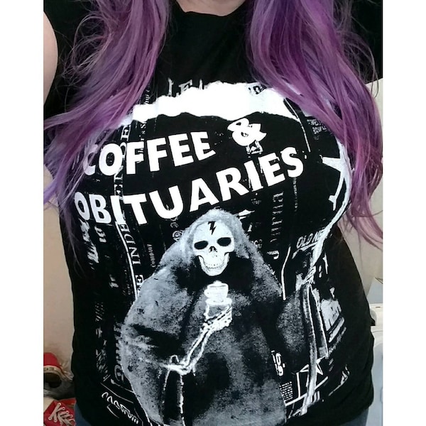 Coffee & Obituaries - Etsy