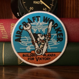 Aircraft Worker Victory Patch Worn by Workers at the Lockheed Martin ...