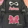 Nfinity PETITE Black Classic Backpack Personalized Name Cheer ...