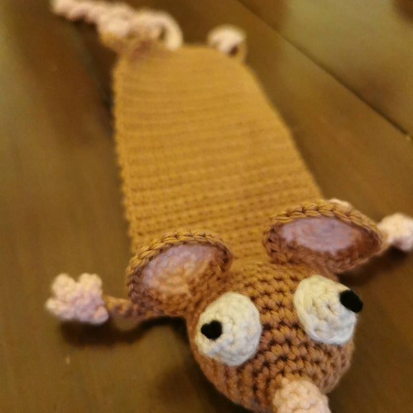 Mouse Bookmark Crochet Pattern | Amigurumi PDF Pattern - Etsy