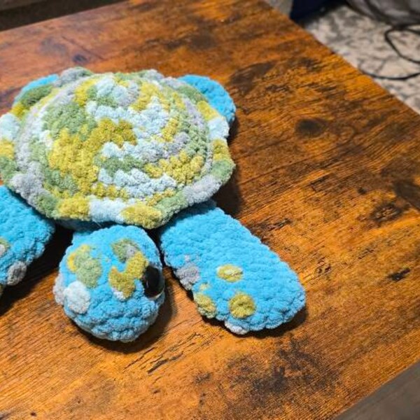 CROCHET PATTERN: Thea the No Sew Sea Turtle - Etsy