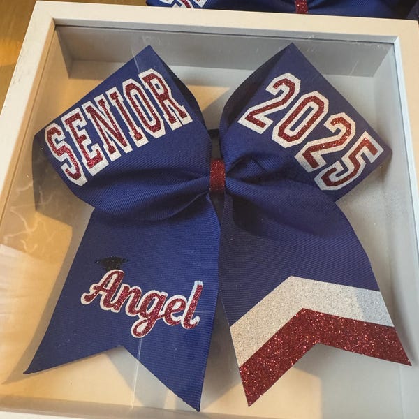Custom Cheer Bow in Your Team Colors, Great Gameday Cheer Bow ...