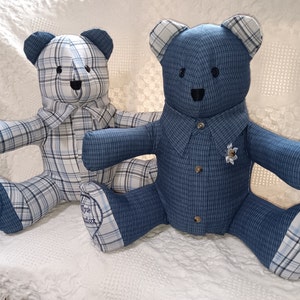 Memory Bears Keepsake Teddy Bears Custom Made From Your Loved Ones ...
