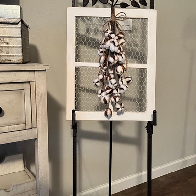 Chicken Wire Window Frame Chicken Wire Decor Farmhouse Wall - Etsy