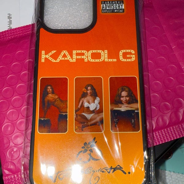 Tropicoqueta Karol G Phone Case,funda iPhone Tropicoqueta, Karol G ...