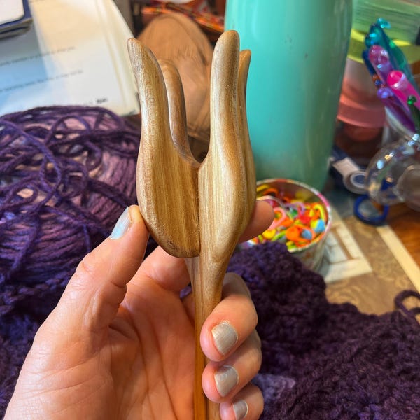 Lucet,wooden Lucet, Knitting Fork,viking Tool,Сord Braiding - Etsy