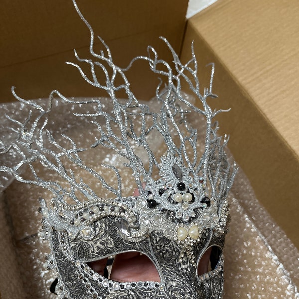 Full Face Mask - “dryad Queen” - Etsy