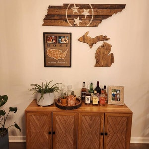 Florida Rustic Wood State, Wooden Florida State, Rustic Florida ...