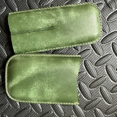 Personalized Leather Double Cigar Case, Luxury Cigar Case, Custom Cigar ...