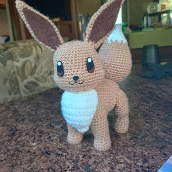 Eevee Crochet Pattern - PDF File - Etsy