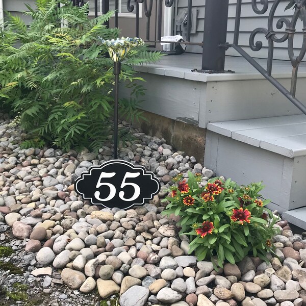 House Numbers, Address Numbers, Address Numbers Sign, House Number Sign ...