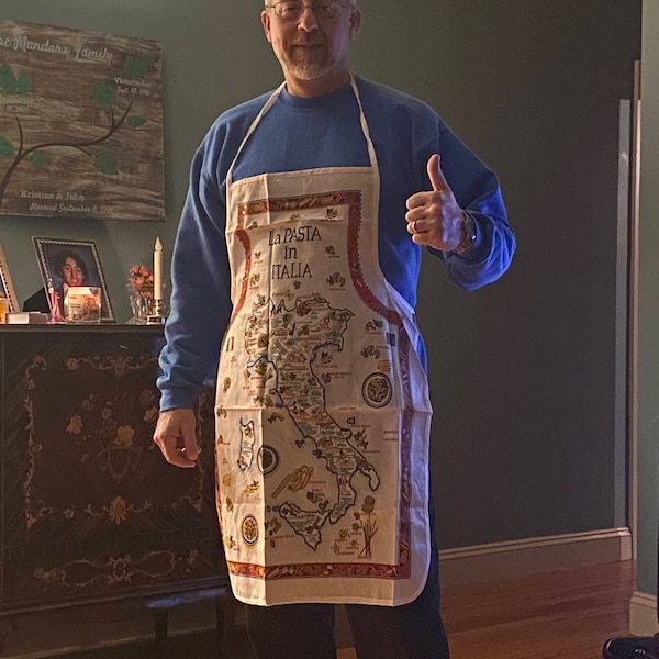 Pasta Apron | Italian Pasta Apron | Pasta in Italy | Pasta Lover Gifts ...