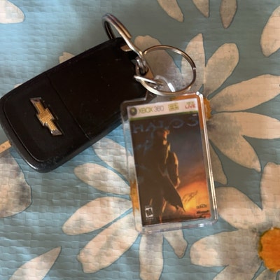 Xbox 360 Game Art Video Game Keychain Chain Hanger Pendent 2 Sided ...