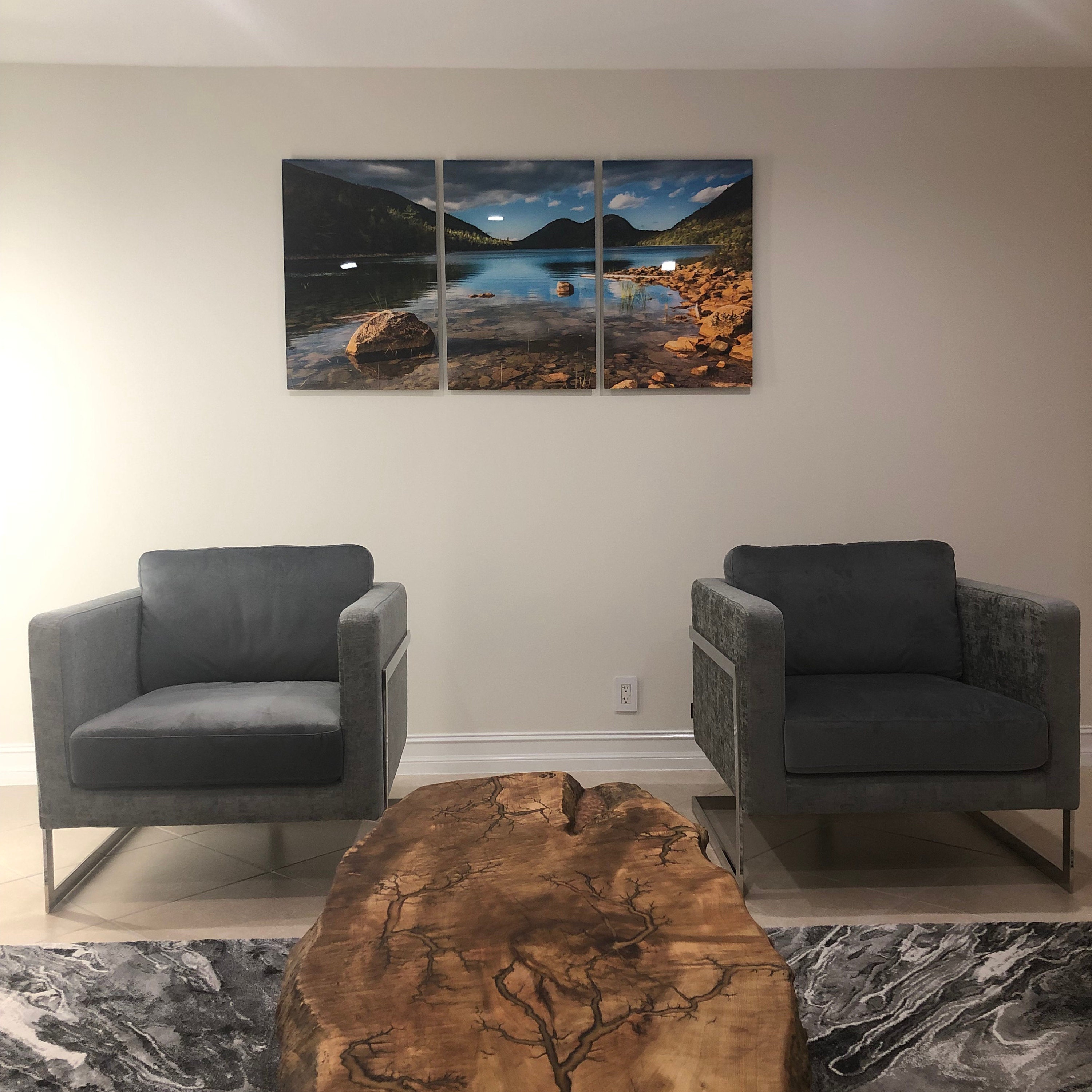 Metal Print Edmonton Skyline Wall Art Alberta Canada 3 | Etsy