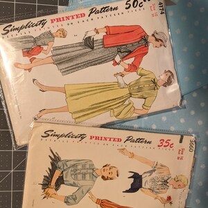 Simplicity 3098 Size 8 Girls Collared Blouses Short / Long | Etsy