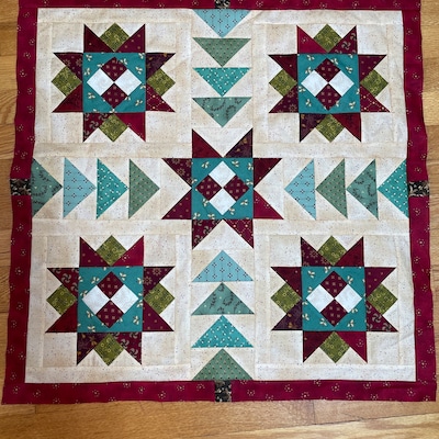 DIGITAL Pattern: Banded Stars quilt - Etsy