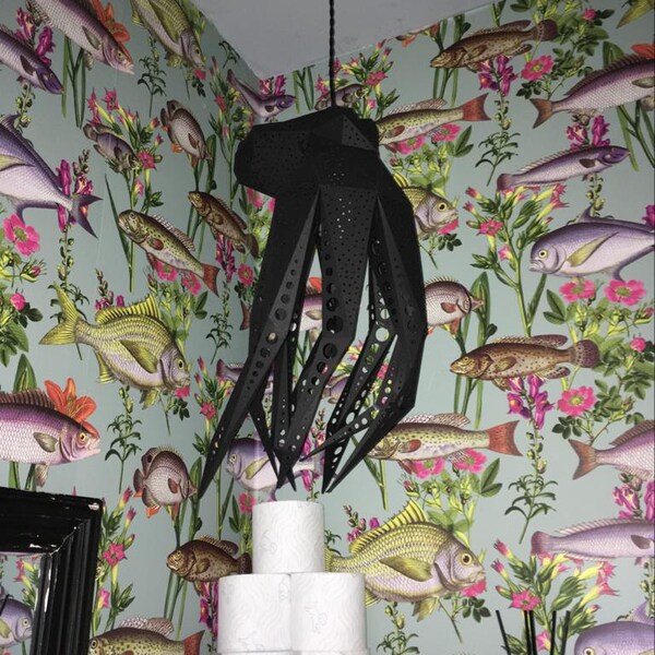 Octopus DIY Gift Kit, Under the Sea, Origami Lampshade, Paper Light ...