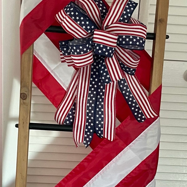 Back the Blue Bow, Thin Blue Line Bow, Law Enforcement Appreciation Bow ...