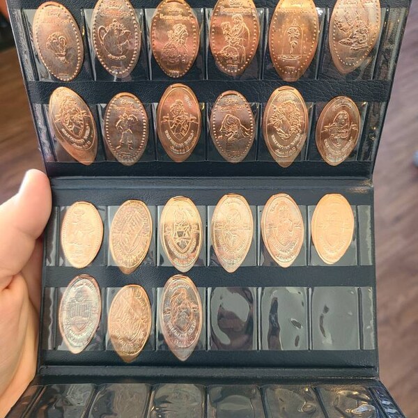 Pressed Penny Collector Book: Penny Adventure Book - Etsy