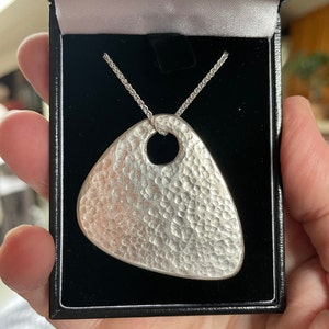 Solid Sterling Silver 925 Flat Plain Pendant Bail Bale With | Etsy