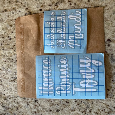 Name Decalname Stickervinyl Name Decalpersonalized Name Decalcustom ...