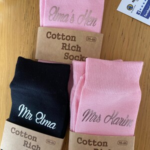 Personalised Name Socks Any Name or Text Can Be Added Great - Etsy UK
