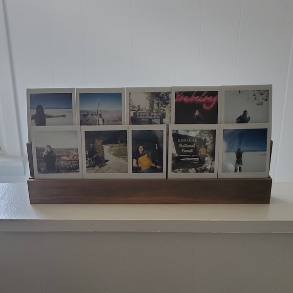 Desk Photo Display, Picture Ledge, Photo Stand - Etsy