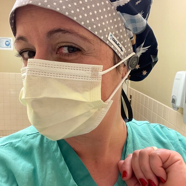 Womens Scrub Hats, Surgical Cap, Scrub Hats for Women, Scrub Cap, Gold ...