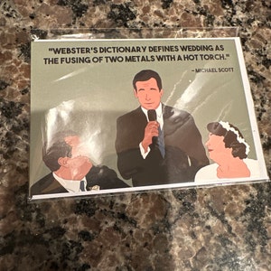 The Office Baby Shower Card the Office Baby Gift Card Michael Scott and ...