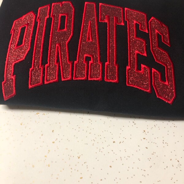 Varsity Applique K Satin Stitch Embroidery Design Kentucky KY Five ...