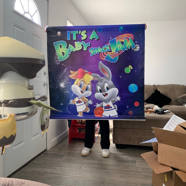 Custom Designed It's A BABY JAM With the GANG Party Backdrop Baby Jam ...