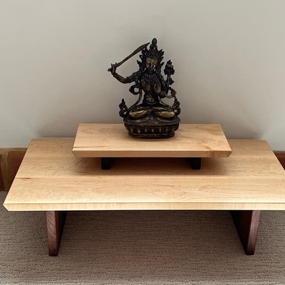 Table Top Altar . Beautifully Handcrafted 3 Tier Buddhist - Etsy