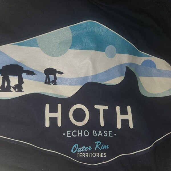Star Wars T Shirt, Hoth T-shirt, Hoth Echo Base Tee, Star Wars Shirt ...