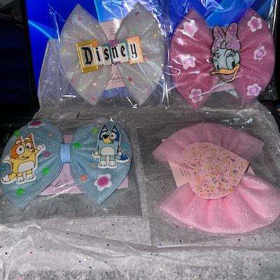 Daisy Duck Hair Bow, Donald Duck Girlfriend Hair Clip, Disney Daisy ...