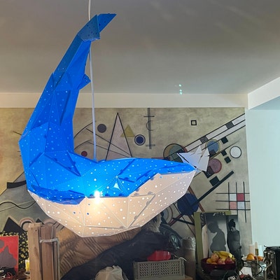 Octopus DIY Gift Kit, Under the Sea, Origami Lampshade, Paper Light ...