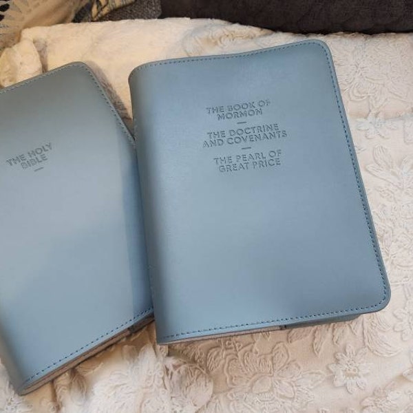 Brown Regular Size LDS Triple Combination Leather Scripture Cover, LDS ...